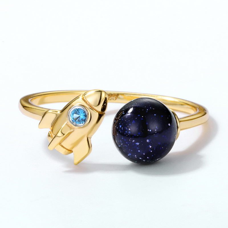 Gold Plated Rocket Ring – Magickallyfab