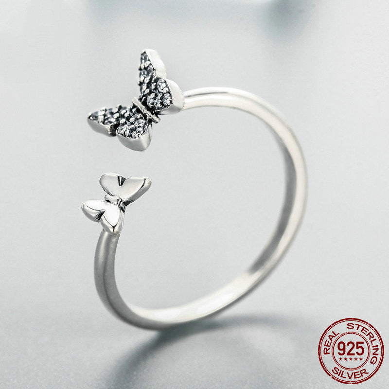 Popular Butterfly S925 Sterling Silver Ring – Magickallyfab