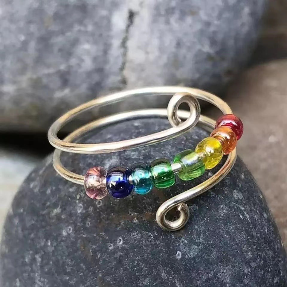 Stainless Steel Rotatable Spinner Ring – Magickallyfab